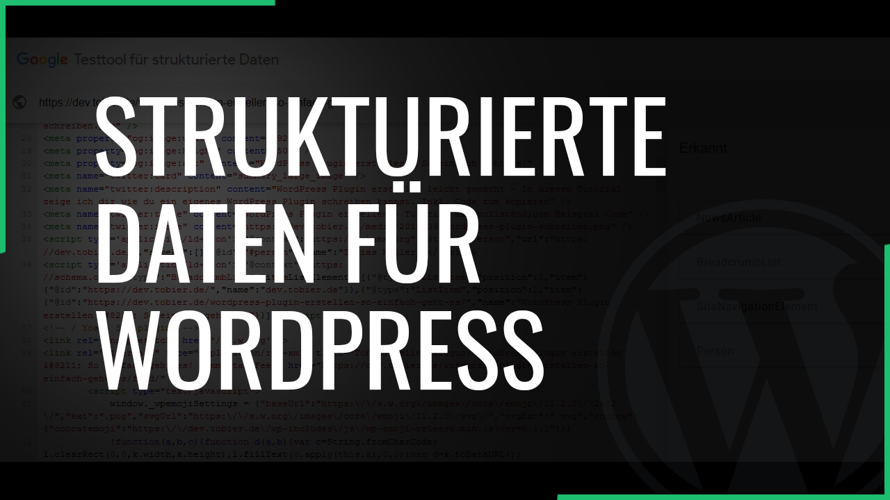 Mit strukturierten Daten Google helfen deine Website zu verstehen